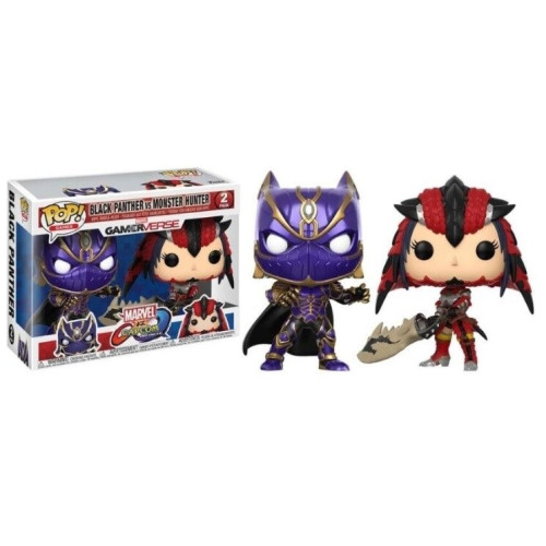 Funko Mania Funko Black Panther vs Monster Hunter, Marvel vs Capcom ... Funko Mania Funko Black Panther vs Monster Hunter, Marvel vs Capcom ...
