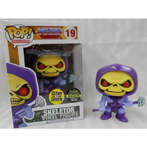 Funko Mania Funko Skeletor GITD #19, Esqueleto, Masters of the Universe ... Funko Mania Funko Skeletor GITD #19, Esqueleto, Masters of the Universe ...
